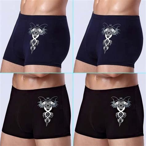 Sous Vêtementlot De 4 Sous Vêtements Pour Hommes Caleçons Doux