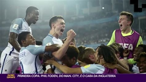 Vídeo Minha Primeira Copa Phil Foden Do Manchester City é O Cara Da