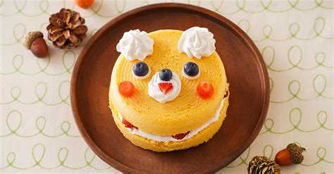 12ヵ月頃〜 かぼちゃくまちゃんケーキ｜離乳食レシピ（おやつメニュー） 赤ちゃんのハッピーミール ママのはじめてサポートサイト