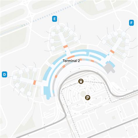 Jakarta Hatta Airport Terminal 2 Interactive Map And Guide
