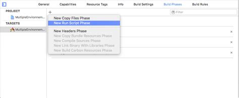 Xcode Intégration Continue Gestion Multiple Environnements
