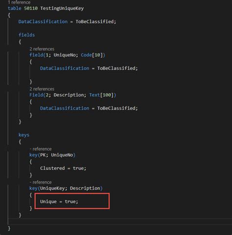How To Create Unique Keys In Al Developmentbusiness Central Ammolh