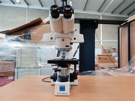 Used Zeiss Axioskop Microscope For Sale In Doncaster United Kingdom