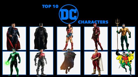 My Top 10 Favorite Dc Characters By Aaronhardy523 On Deviantart