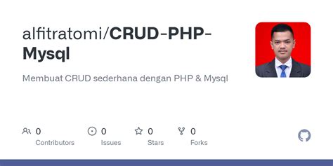 Github Alfitratomicrud Php Mysql Membuat Crud Sederhana Dengan Php