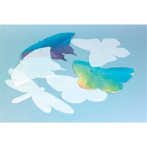 Roylco Butterfly Color Diffusing Paper 7 X 11 Inches White Pack Of 48