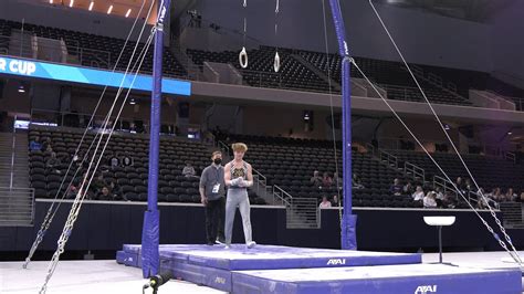 Caleb Melton Still Rings 2022 Winter Cup Senior Men Day 1 Flipnow