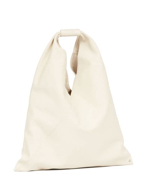 Mm6 Maison Margiela Medium Classic Japanese Tote Bag In Neutrals Modesens