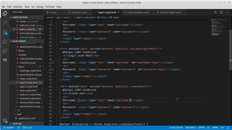 testing task list version 1 part 4 play using scala youtube