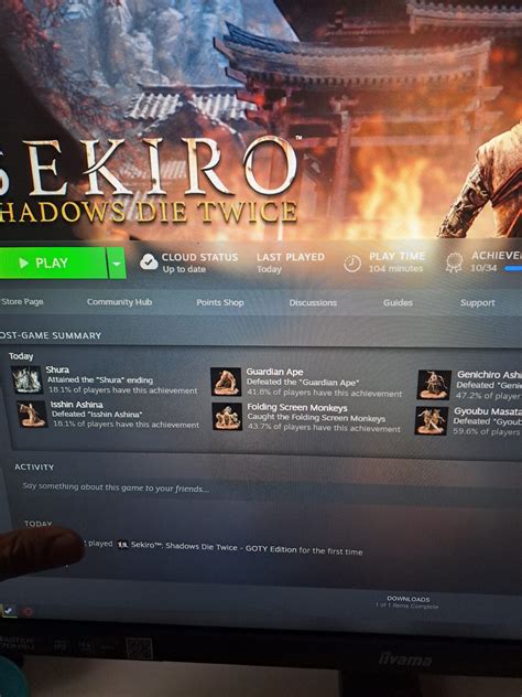 So I Completed Sekiro With The Shura Ending Under 2 Hours Game Not