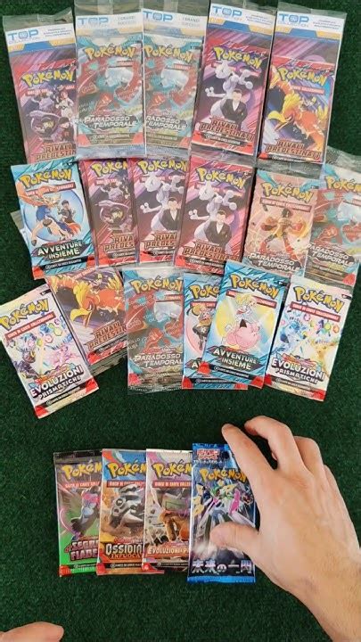 Pokémon 💥 4 Bustine 🏆🍿 Youtube