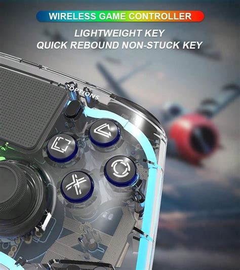 Honson Switch Wireless Game Controller With L2r2 Hall Sensor Rgb