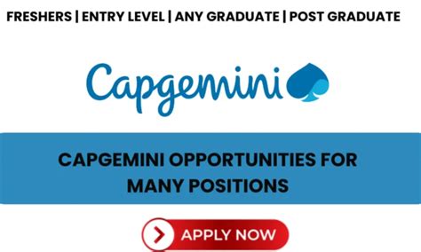 Capgemini Walk In Interview In Bangalore Apply Now