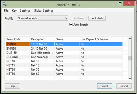 Migrate Ap Payment Terms From Quickbooks To Sage 300 Erp Sage 300