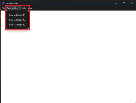Javascript Menu No Se Muestra En Electronwindows 11 Stack Overflow En Español