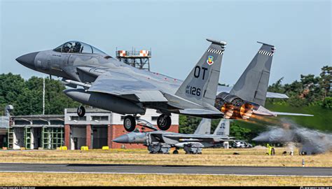 85 0126 United States Air Force Mcdonnell Douglas F 15c Eagle Photo By