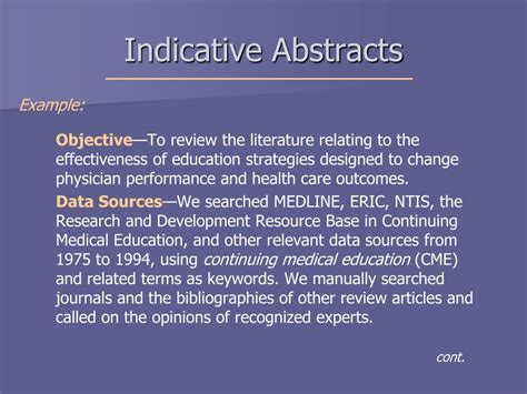 Ppt Writing The Scientific Abstract Powerpoint Presentation Free