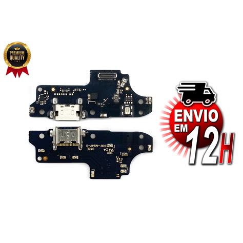 Placa Conector De Carga E Microfone Moto E7 XT2095 Shopee Brasil