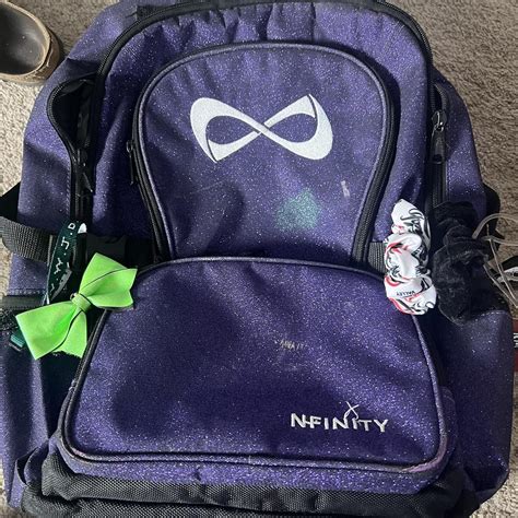 Purple Sparkly Nfinity Cheer Bag Just Needs A Good Depop