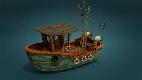 Artstation Cartoon Boat Alexandru Alexandrescu Boat Cartoon House