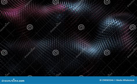 Abstract Metal Texture of Tiny Particles Slowly Rippling. Design. Boiling Surface with Colorful ...
