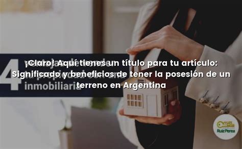 Claro Aquí tienes un título para tu artículo Significado y