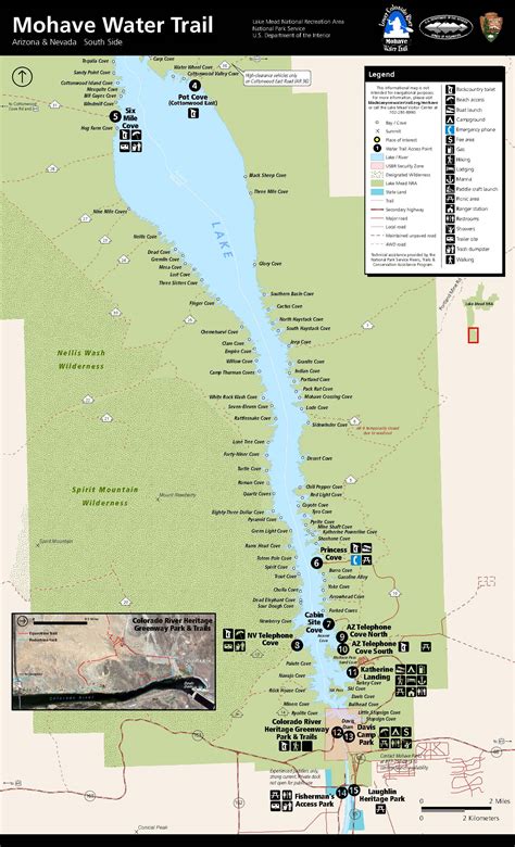 Mohave National Water Trail Lake Mead National Recreation Area U S