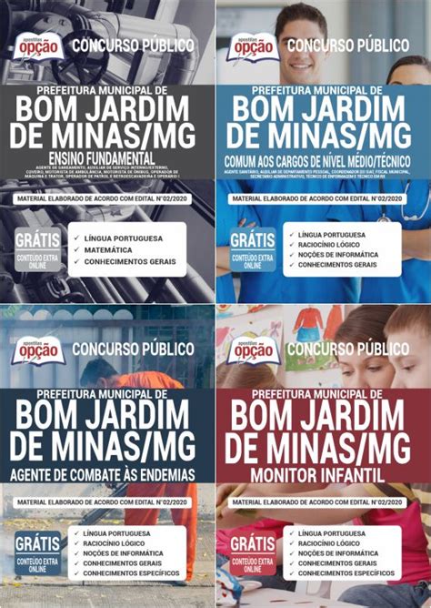 Apostilas Preparatórias Concurso Prefeitura Municipal de Bom Jardim de