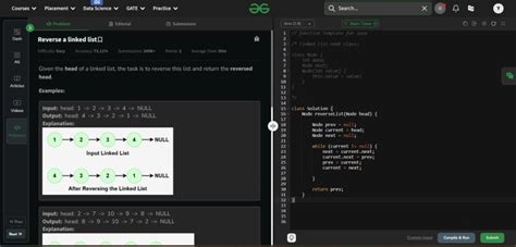 Dsa Geeksforgeeks Gfg160 Geekstreak2025 Java Linkedlist