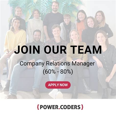 Powercoders On Linkedin Hiring Companyrelations Joinourteam