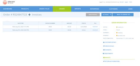 As An Enterprise Admin I Can Print And Send Invoices On The Edit Order