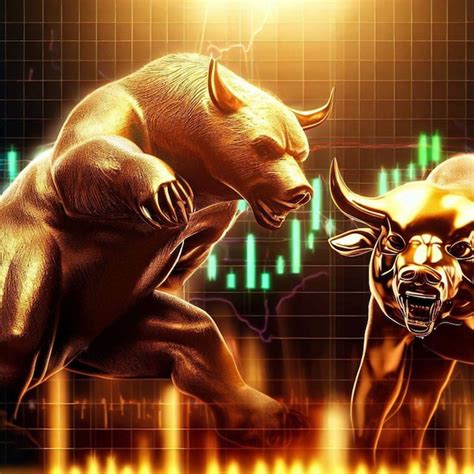 Premium Ai Image Stock Market Bear With Stock Market Graph Data Or