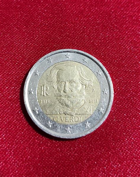 Moneta 2 EURO GIUSEPPE VERDI 1813 2013 EBay
