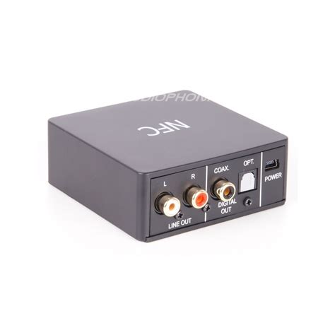 Récepteur Audio sans fil Bluetooth aptX NFC Sortie numérique Audiophonics