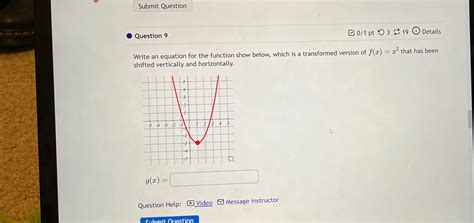 Solved Submit Questionnquestion 9n01 Pt ๖3⇄19 I