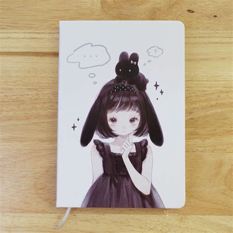Black Rabbit Notebook Yuariart