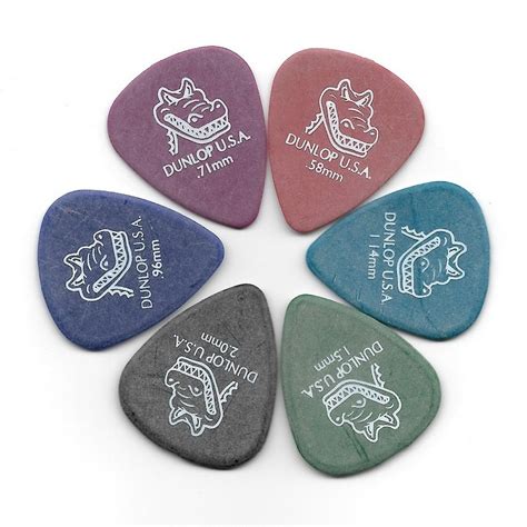 Jim Dunlop Gator Grip Pick Guitar Usa Shopee Malaysia