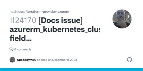 Docs Issue Azurermkubernetescluster Field Keymanagementservice