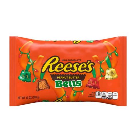 Reeses 10 Oz Peanut Butter Christmas Bell 3400047940 Blains Farm