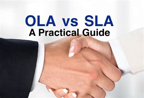 Operational Level Agreement Service Level Agreement Ola Vs Sla Guide