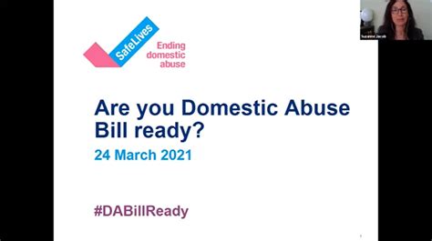 Our Work On The Domestic Abuse Act Safelives