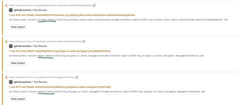 Github Actions Report Windows Test Fails For All 3 Platforms · Issue