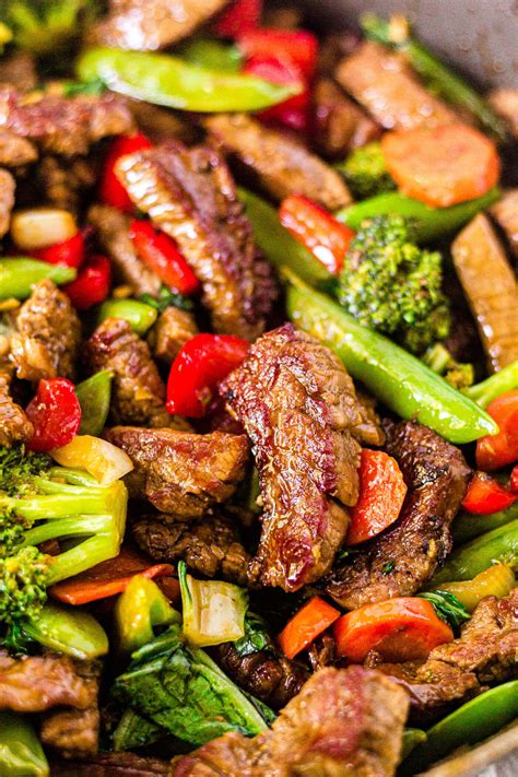 Veggie Packed Steak Stir Fry Gluten Freeone Pan What Molly Made