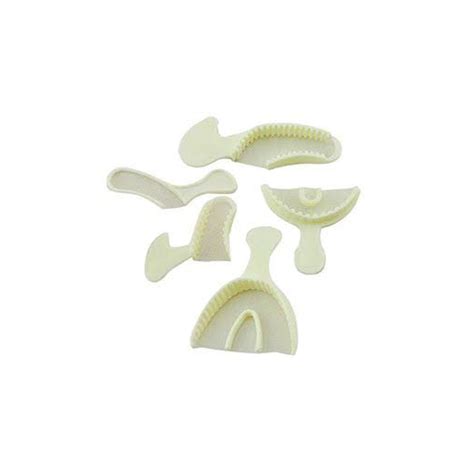 Disposable Dental Impression Trays Impression Bite Registration Tray Golden Nimbus