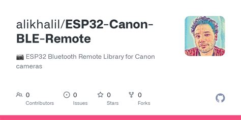 GitHub Alikhalil ESP Canon BLE Remote ESP Bluetooth Remote Library For Canon Cameras