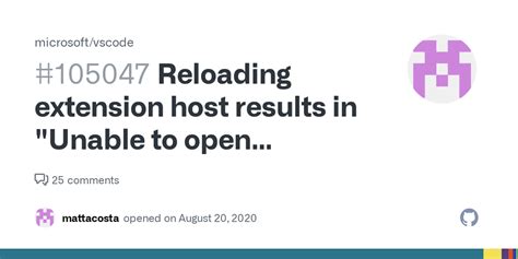Reloading Extension Host Results In Unable To Open Polyfills Js Error