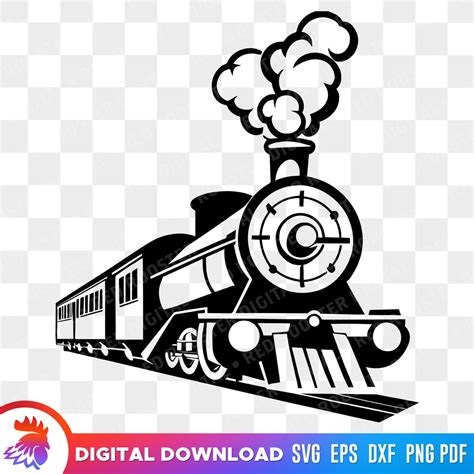 Train Engine Svg Train Svg Steam Engine Train Cars Train On Tracks