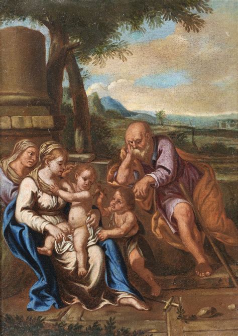 Riposo Durante La Fuga In Egitto Artista Del XVII Secolo