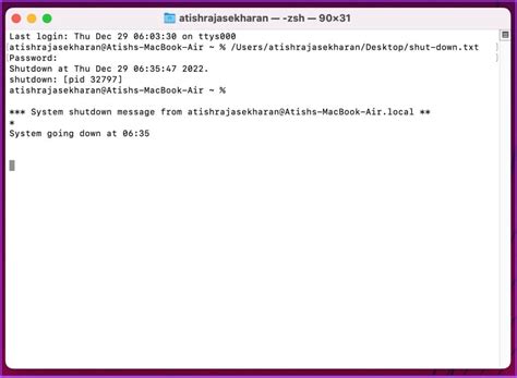 3 Ways To Schedule Shutdown Timer On Mac Guiding Tech