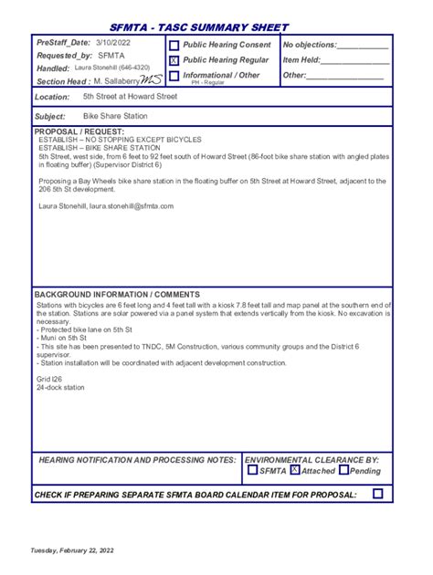 Fillable Online Streets Division Directive Order No 6504 Sfmta Fax Email Print Pdffiller